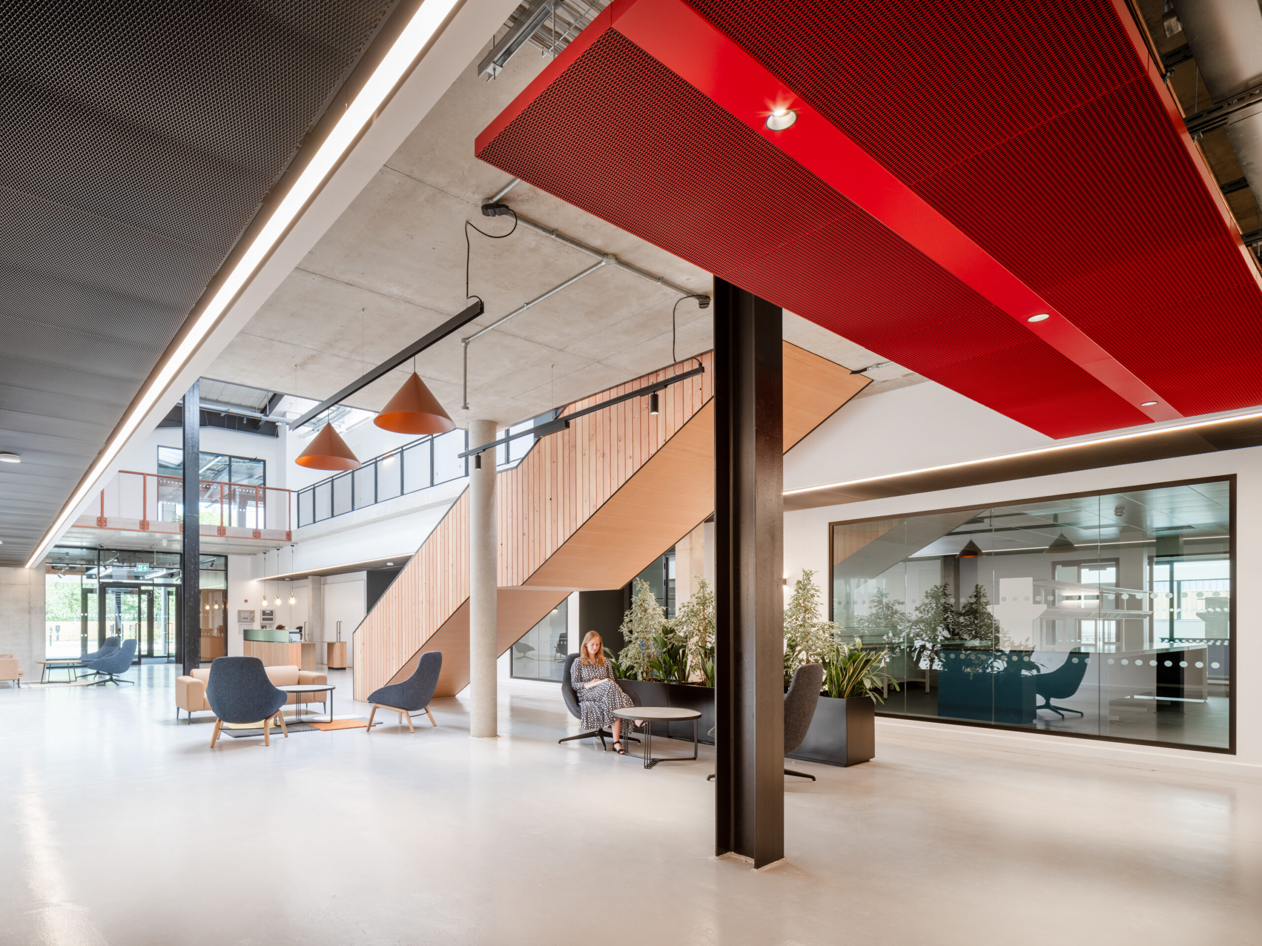 Inventa Office and Laboratory Interior - Owers Warwick Architects