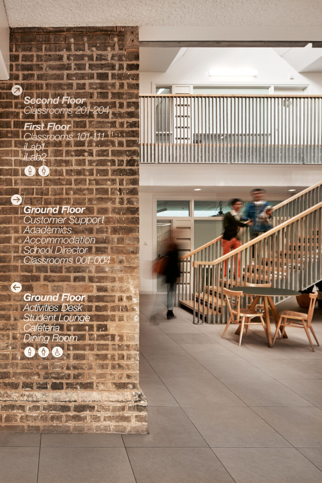 EF Language School Interiors - Owers Warwick Architects